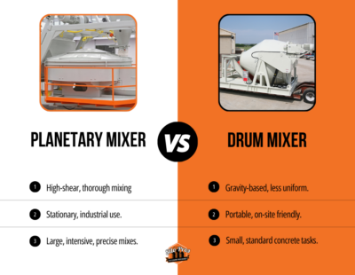 Planetary Mixer vs Drum Mixer: Key Differences Explained