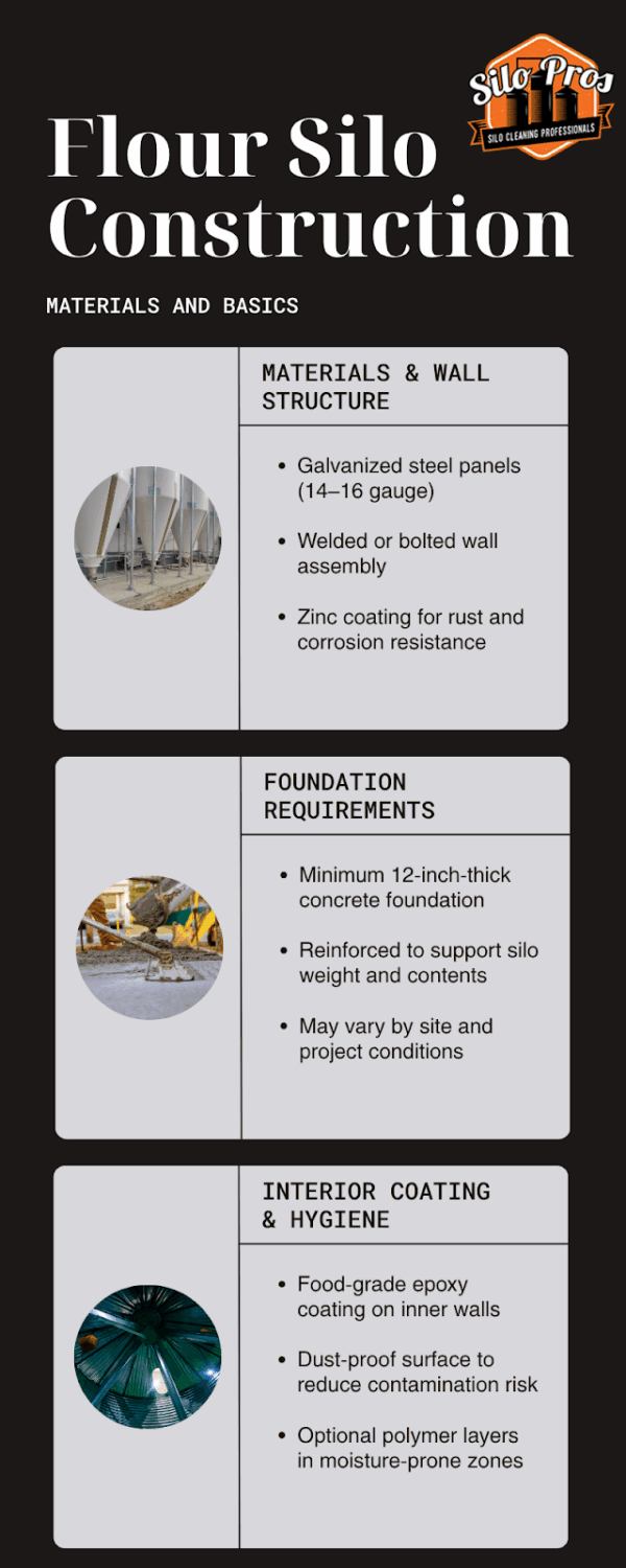Flour Complete Guide on Flour Silos for Industrial Facilities